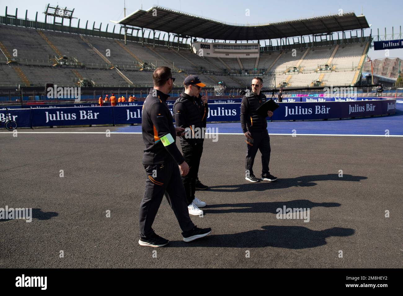 1/13/2023 - Rene Rast, NEOM McLaren Formula E Team, and Jake Hughes ...
