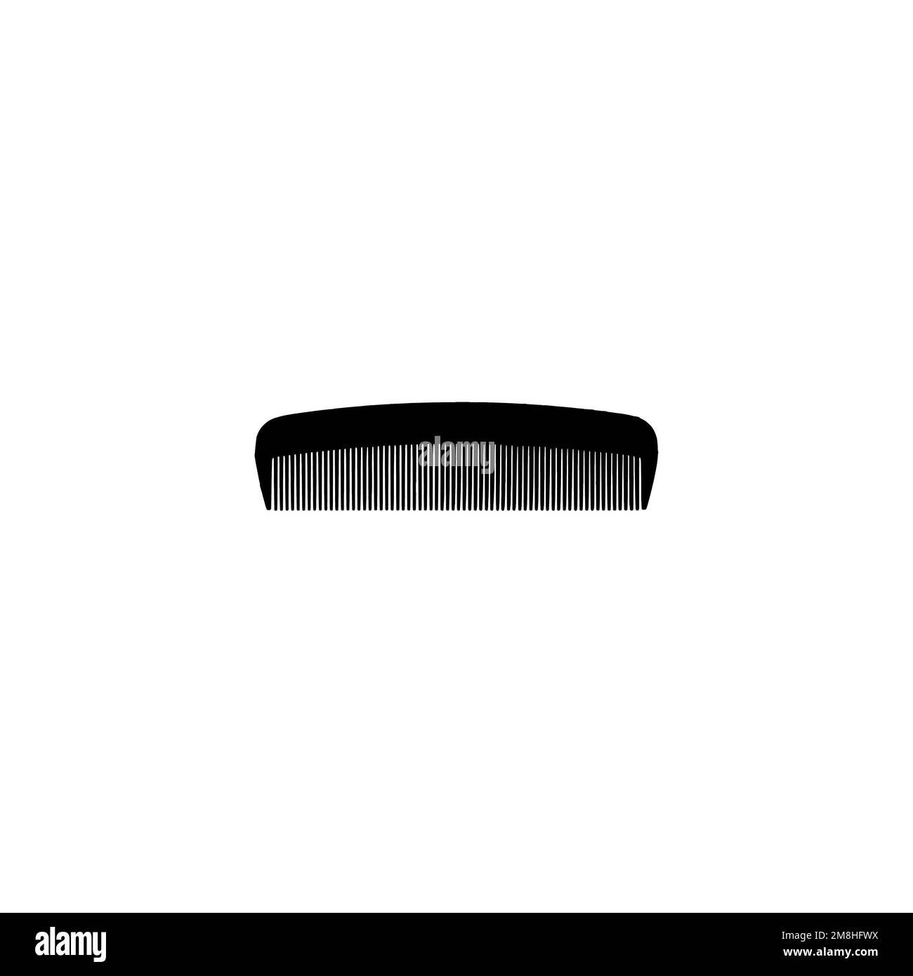 Comb icon. Simple style barber big sale poster background symbol. Comb ...