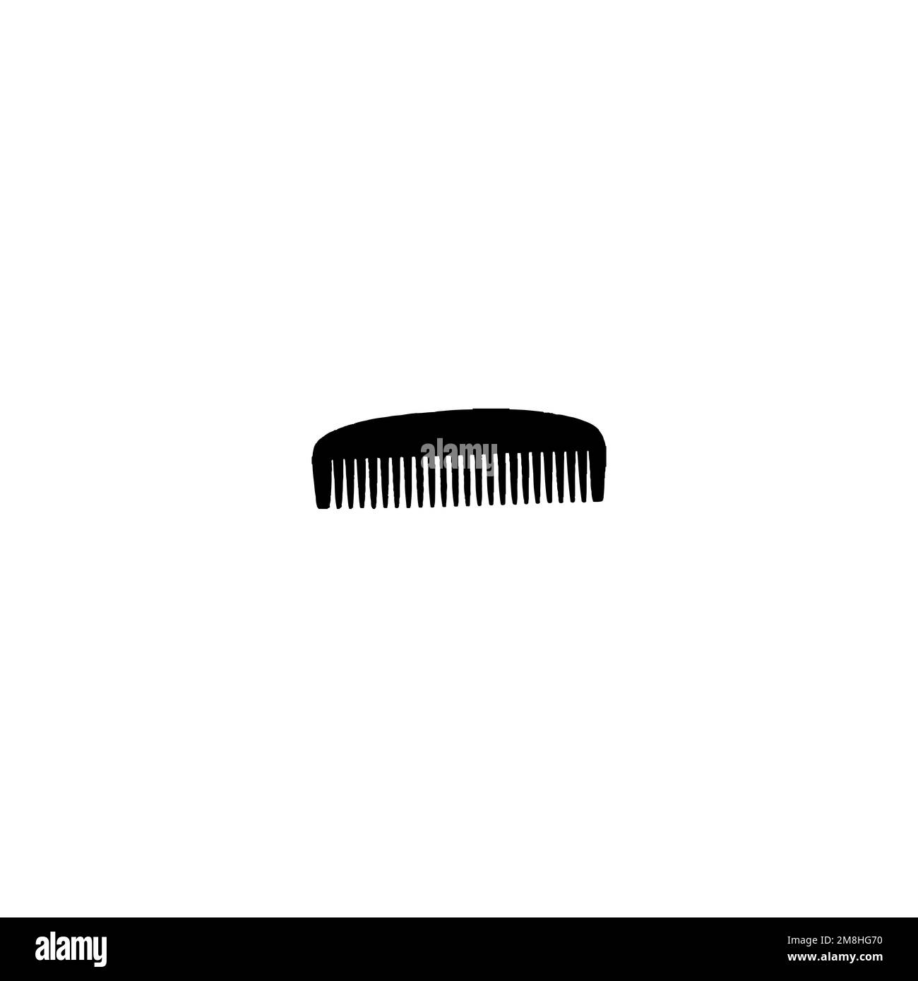 Comb icon. Simple style barber big sale poster background symbol. Comb ...