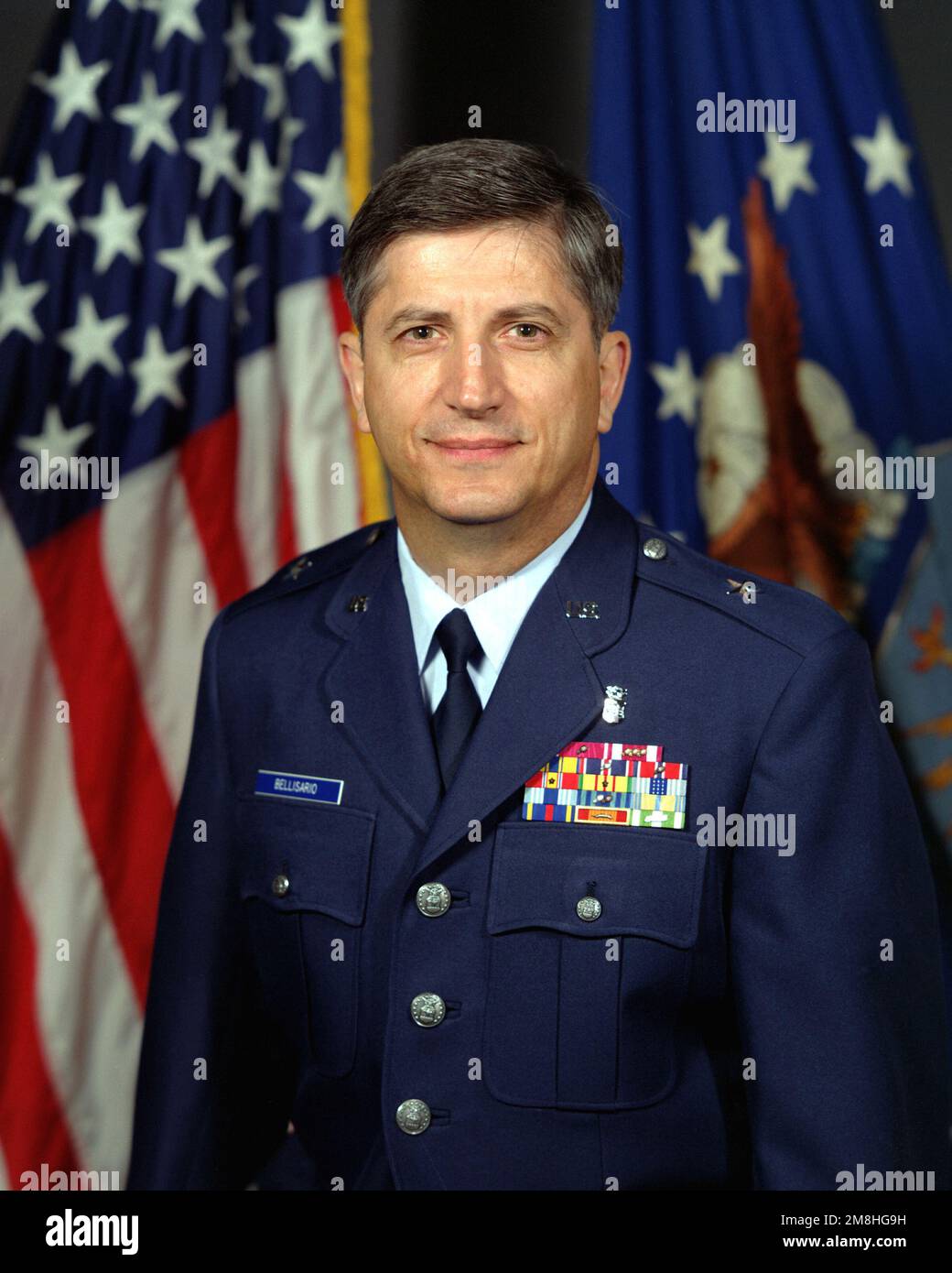 Brig. GEN. Peter R. Bellisario. Country: Unknown Stock Photo - Alamy