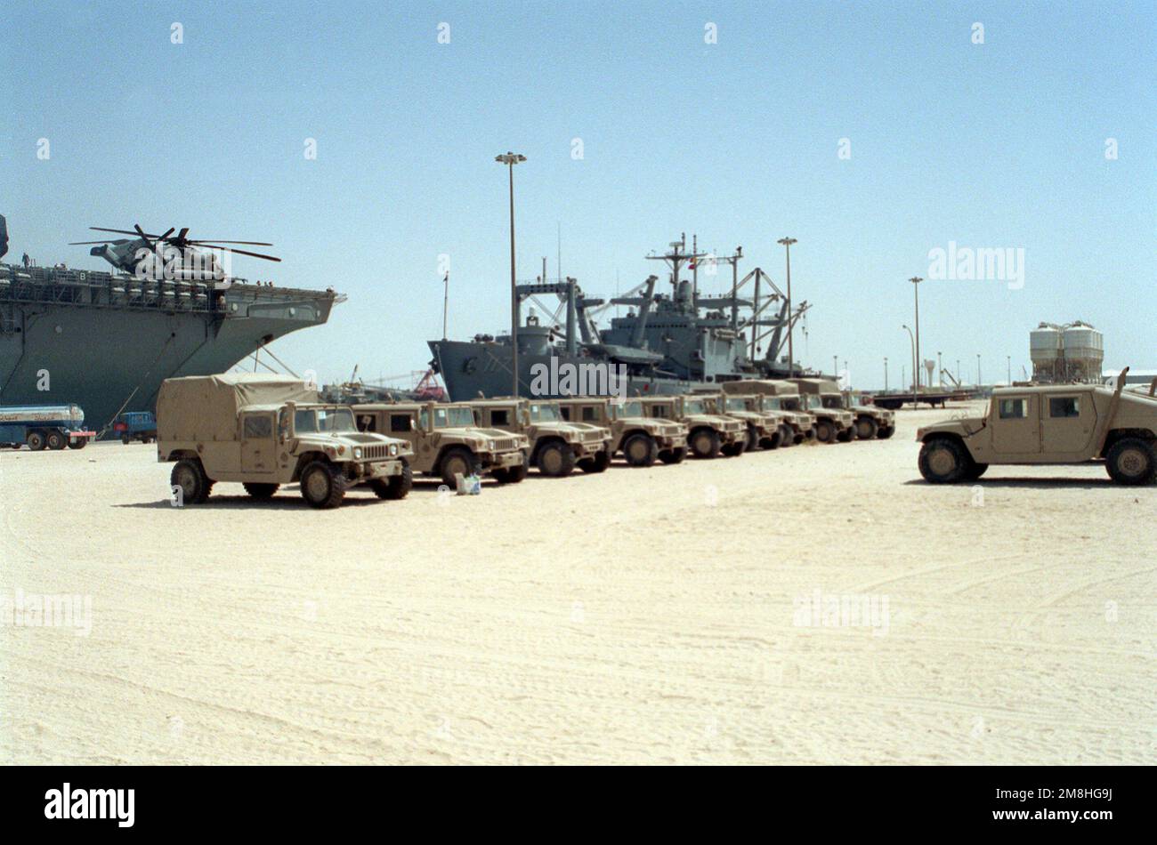 Various types of M-998 high-mobility multipurpose wheeled vehicles are ...