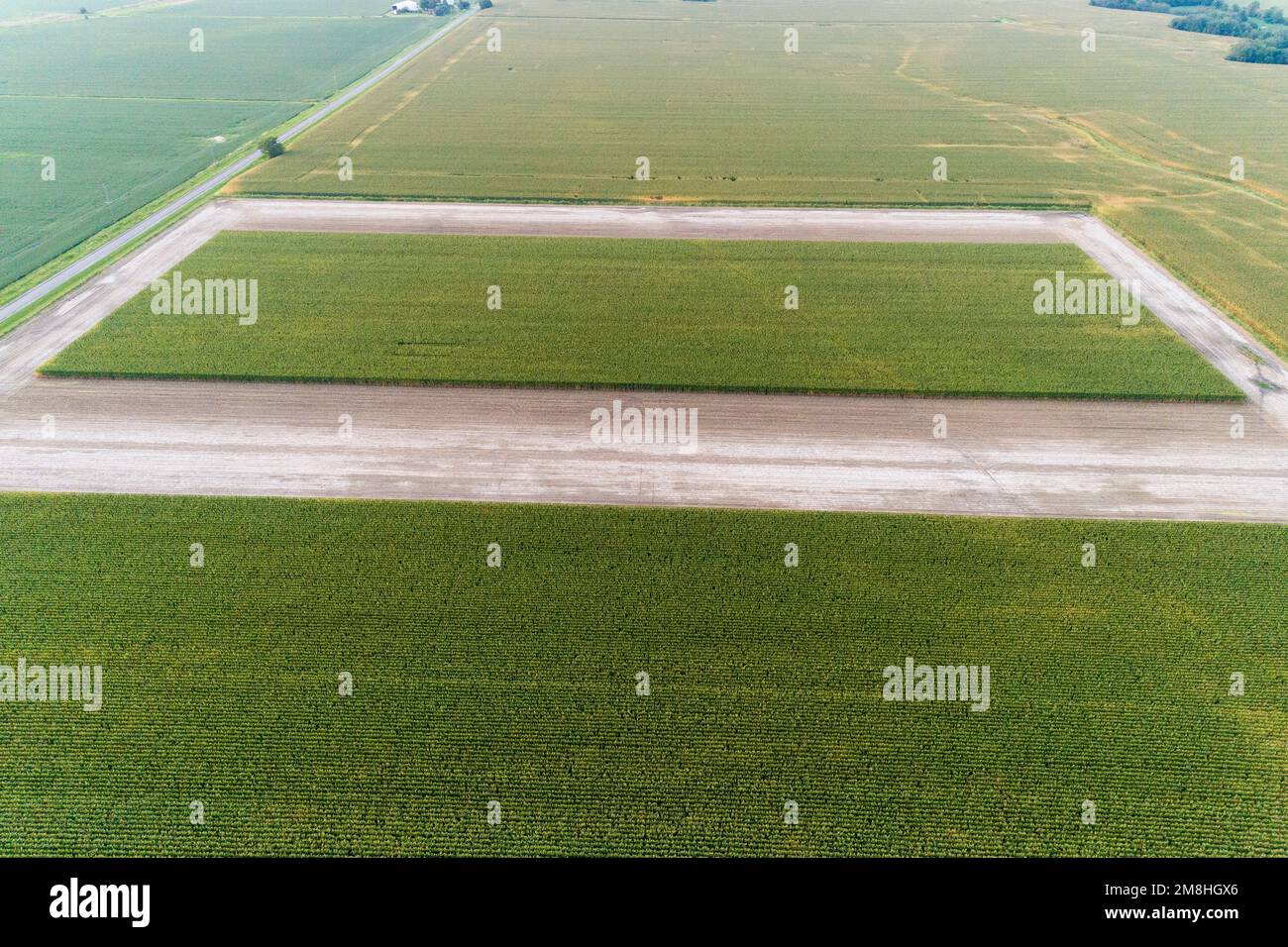 Corn field aerial usa hi-res stock photography and images - Alamy