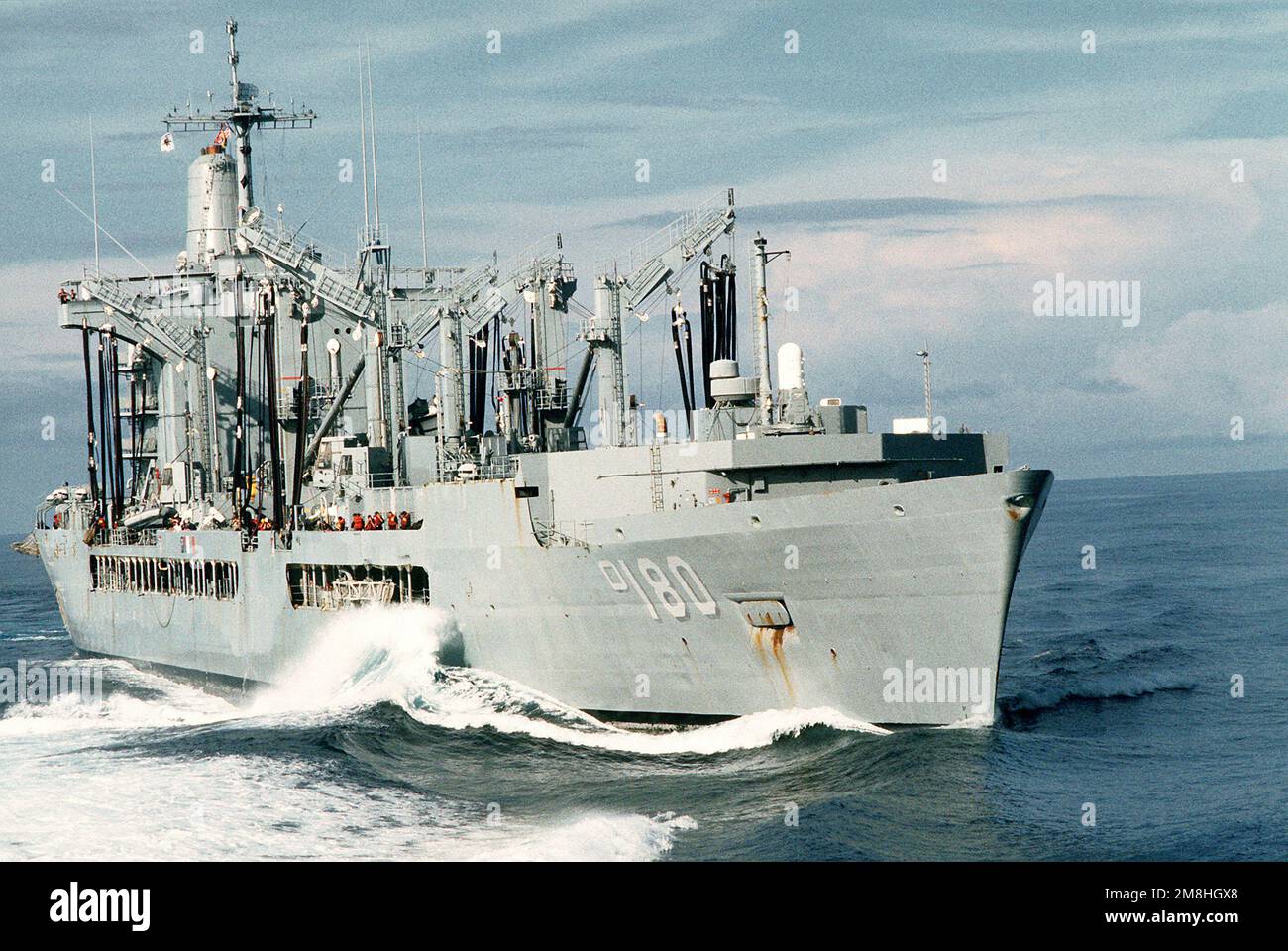 DN-ST-95-01184. Base: USS Williamette Country: Pacific Ocean (POC Stock ...