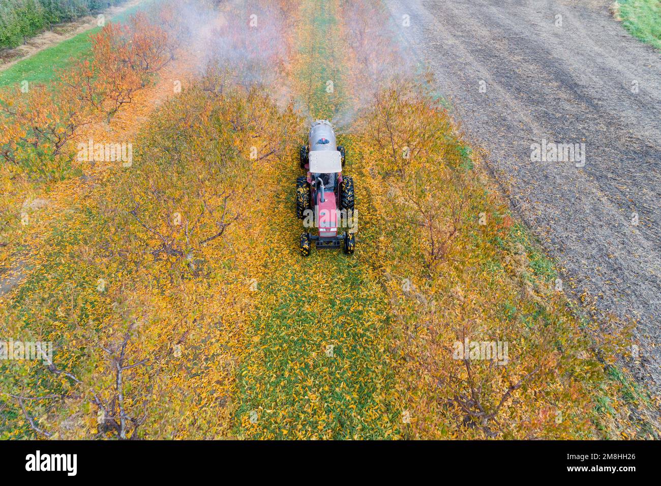 Orchard spraying hi-res stock photography and images - Alamy