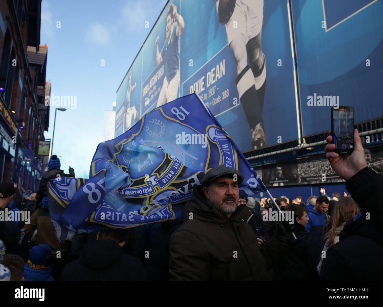 Goodison Park, Liverpool, UK. 14th Jan, 2023. Premier League Football ...