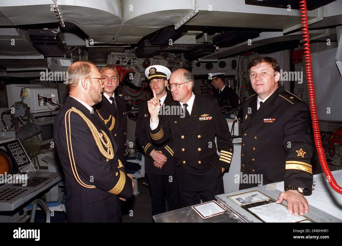 CAPT. W. Scott Slocum, Commander Destroyer Squadron 26 and commander of ...
