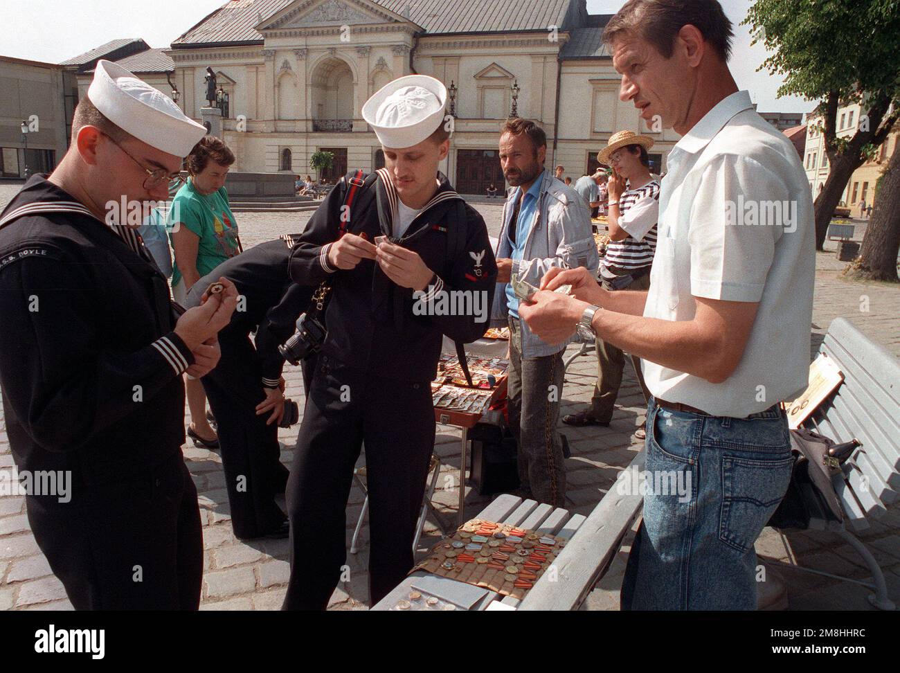Operations SPECIALIST SEAMAN Wayne J. Ehret, left, and Operations ...