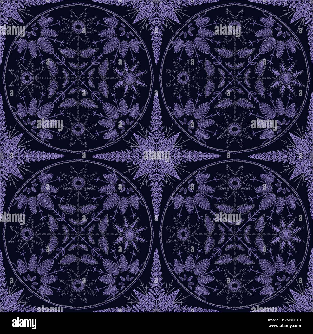 Jacquard designs Stock Vector Images - Alamy