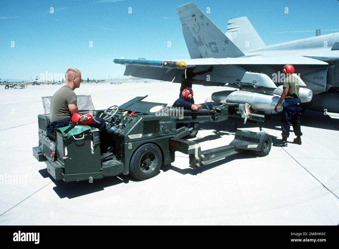 Ground technicians use a short airfield for tactical support (SATS ...