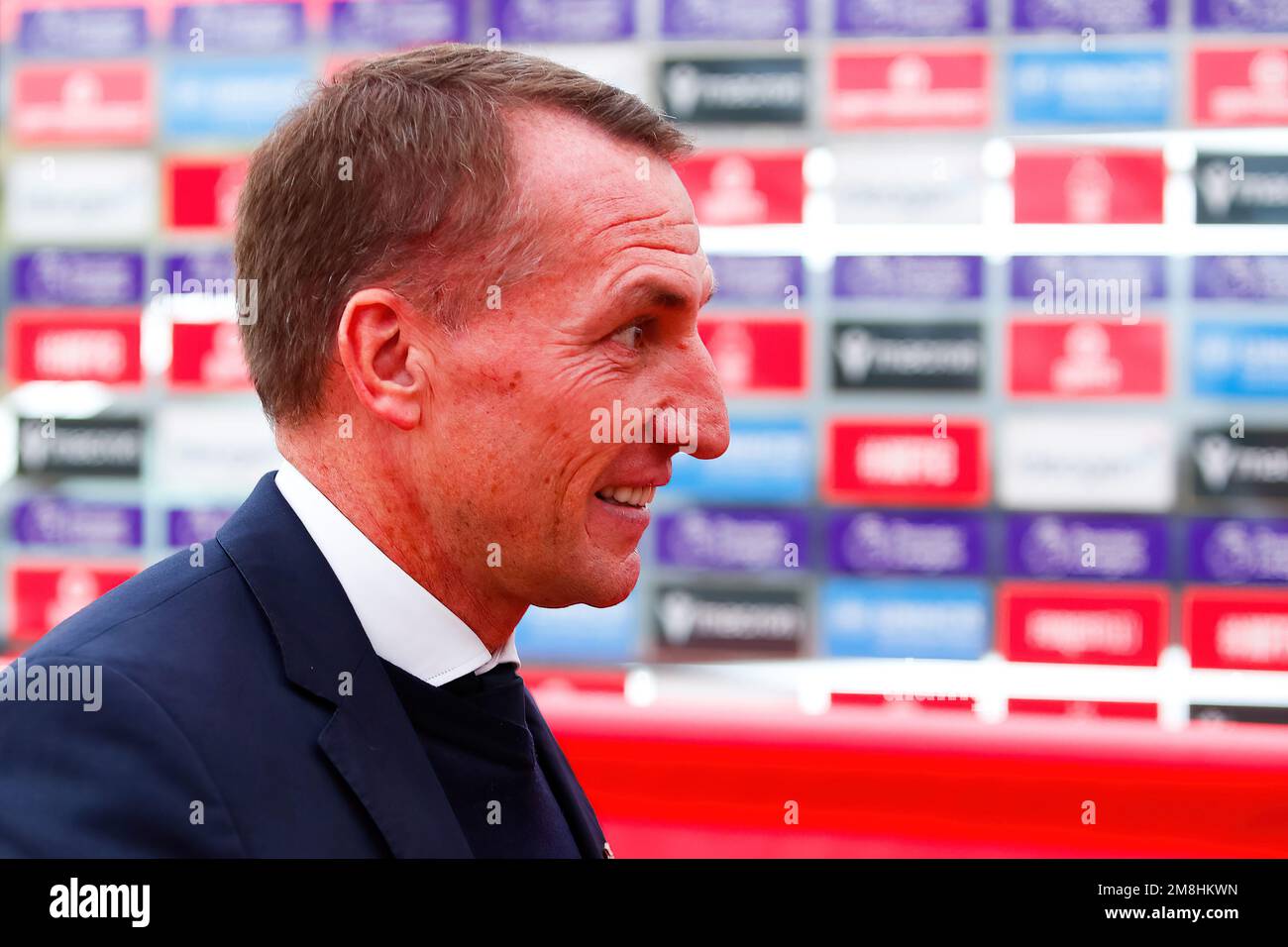 The City Ground, Nottingham, UK. 14th Jan, 2023. Premier League ...