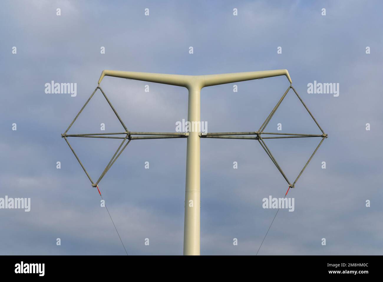 The new t design pylon Stock Photo - Alamy