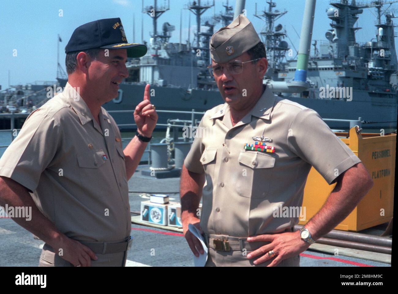 Rear Adm. Philip A. Dur, commander, Cruiser Destroyer Group Eight ...