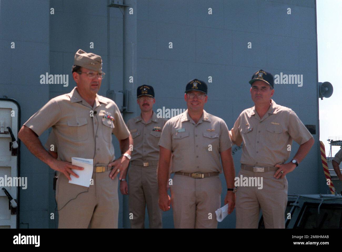 Rear Adm. Philip A. Dur, commander, Cruiser Destroyer Group Eight ...