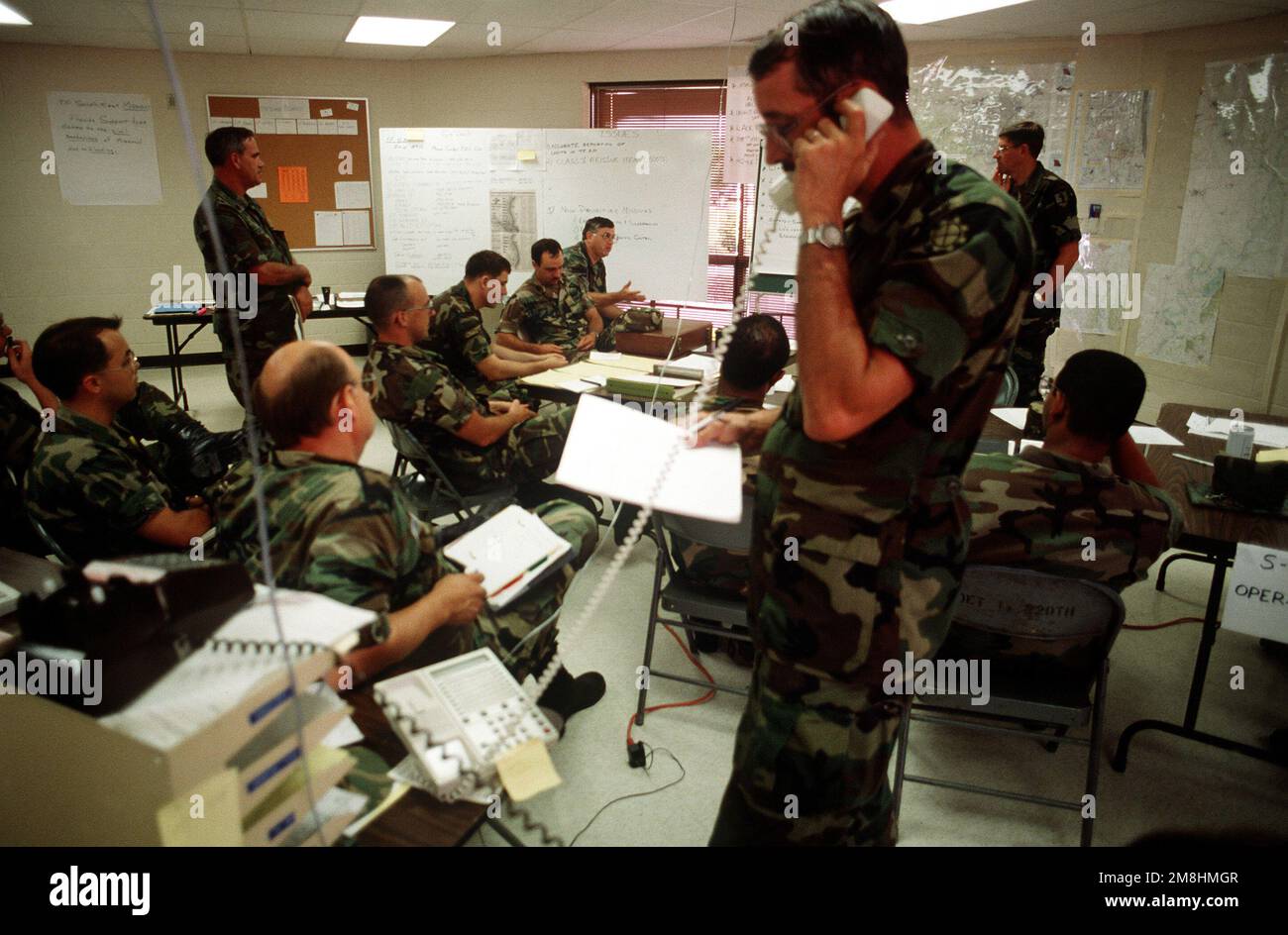 National guard command center hi-res stock photography and images - Alamy