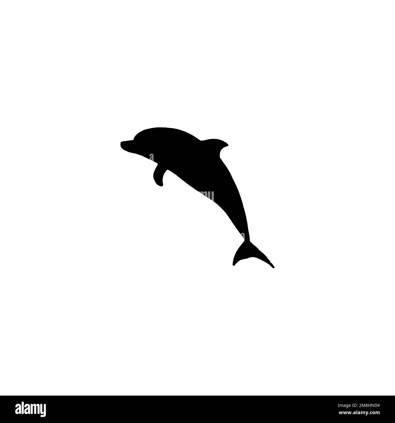 Dolphin icon. Simple style dolphin show poster background symbol ...