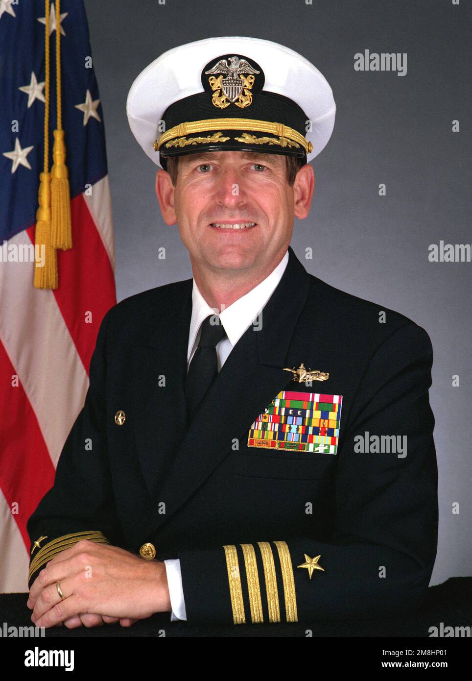 CAPT. David Watson, USN (covered). Country: Unknown Stock Photo - Alamy