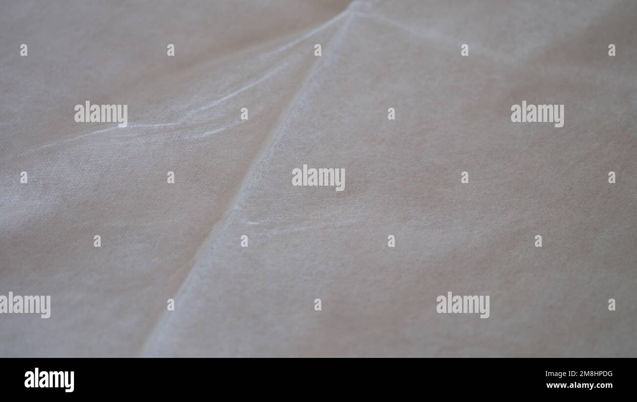 White paper medical sheet napkin texture closeup Stock Photo - Alamy