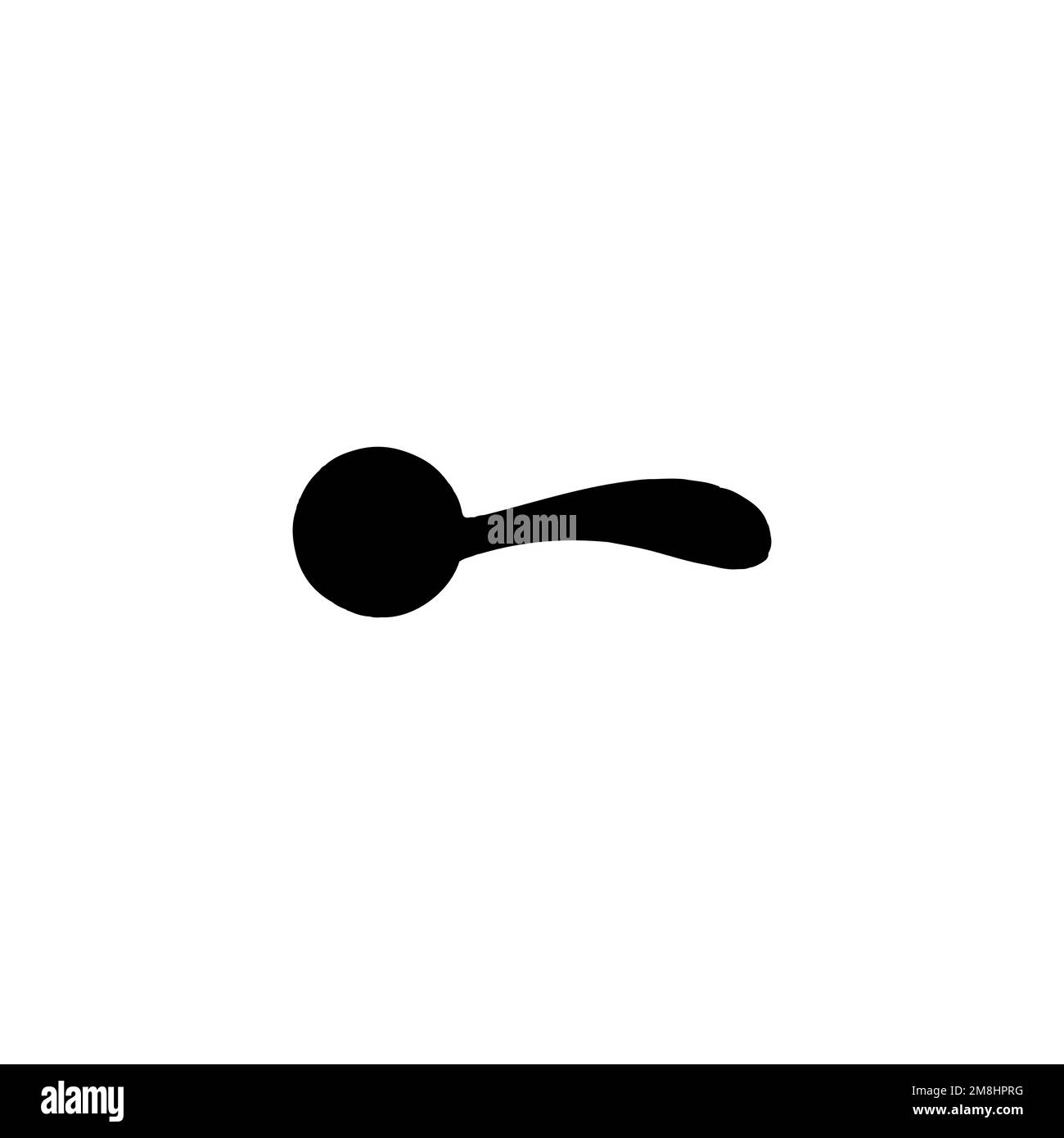 Door handle icon. Simple style door company big sale poster background ...