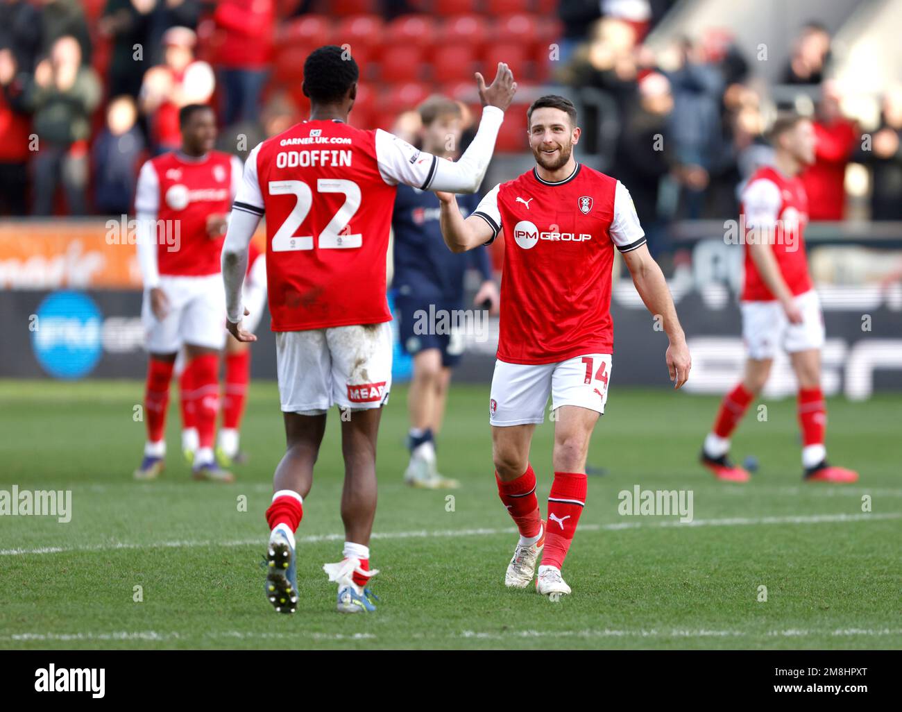 Conor washington rotherham united hi-res stock photography and images ...