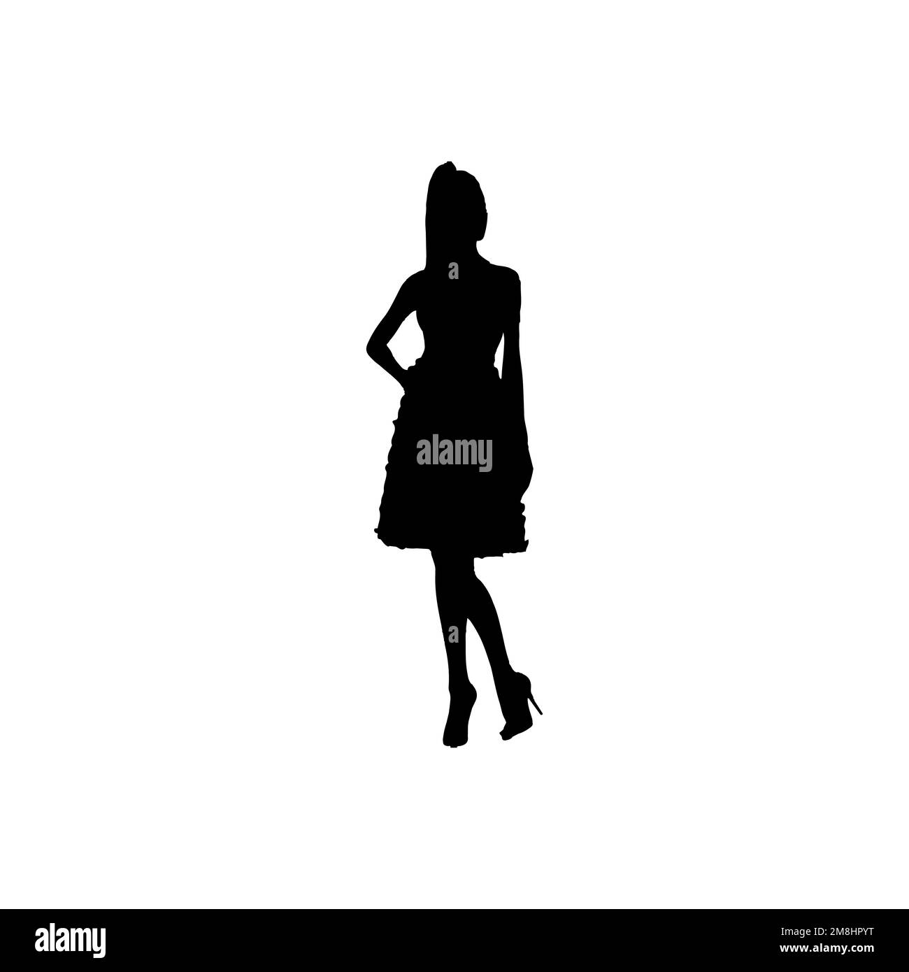 Office lady poster Black and White Stock Photos & Images - Alamy