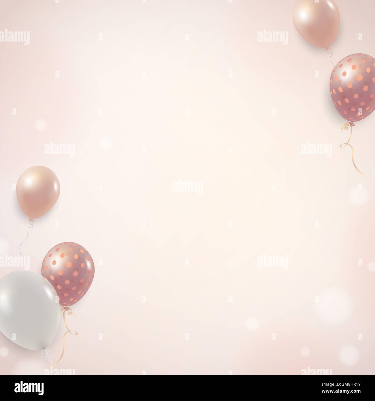 Elegant balloon background vector Stock Vector Image & Art - Alamy