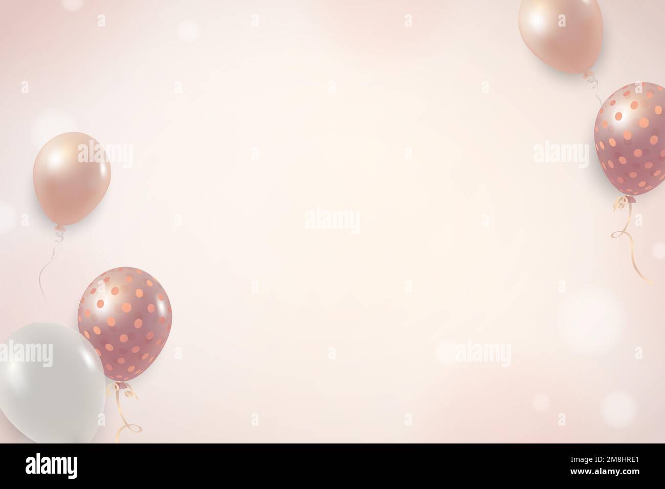 Elegant balloon background vector Stock Vector Image & Art - Alamy