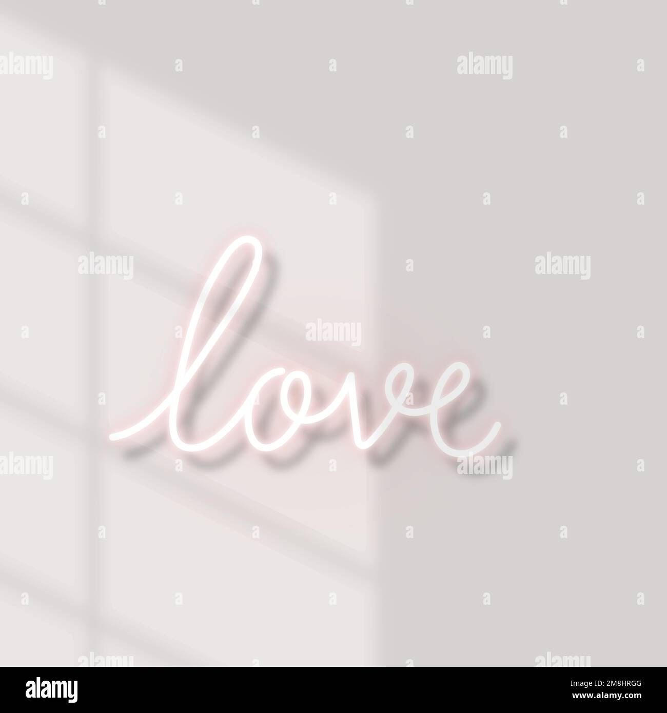 Neon light window Stock Vector Images - Alamy