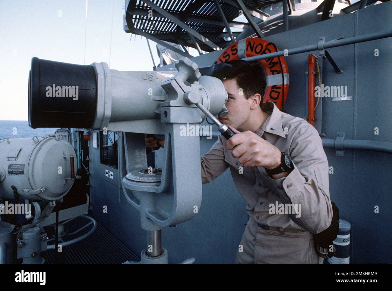 LTJG Manning, while standing the officer of the deck watch on board the ...