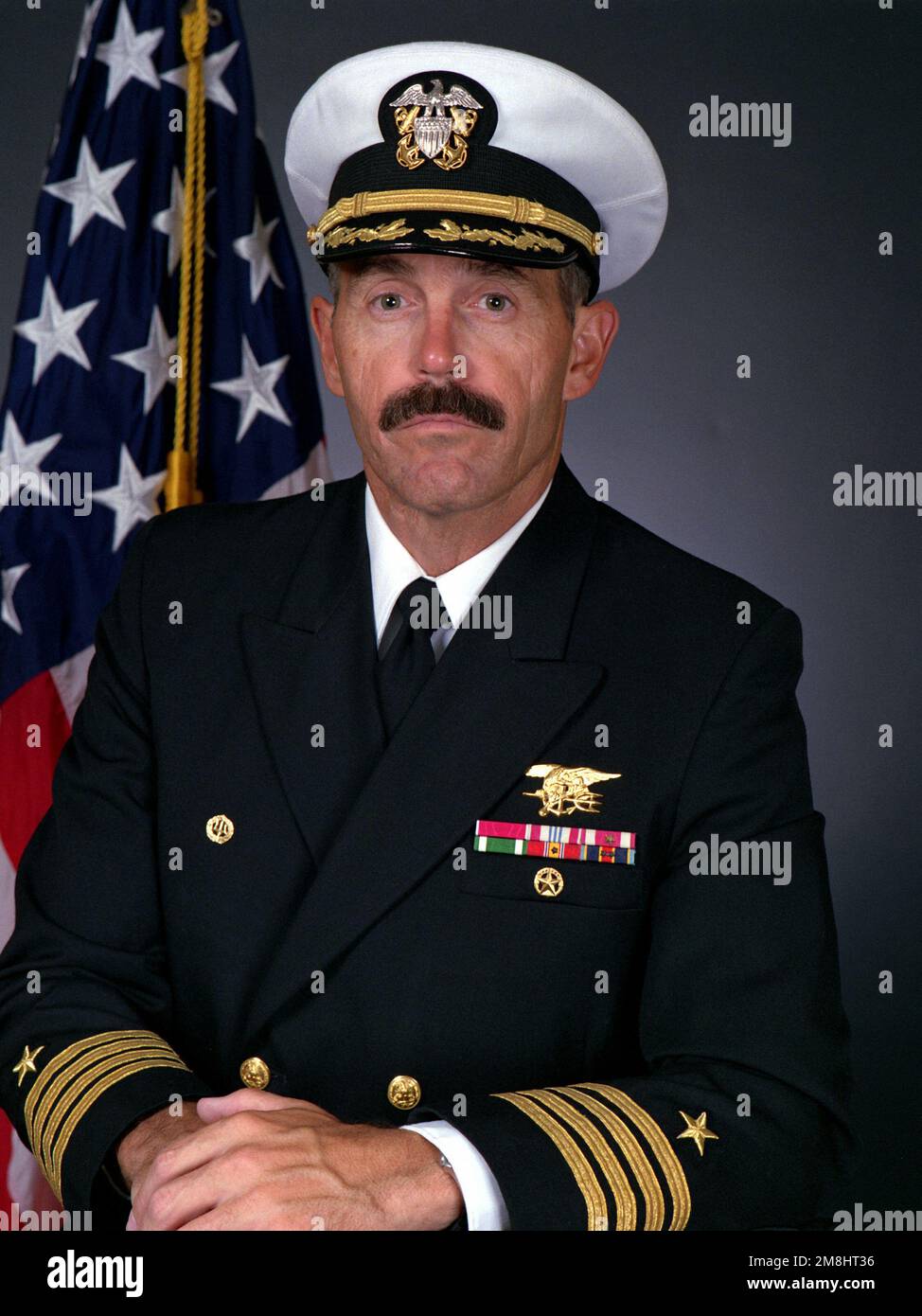 CAPT. Edward J. Parks, USN (covered). Country: Unknown Stock Photo - Alamy