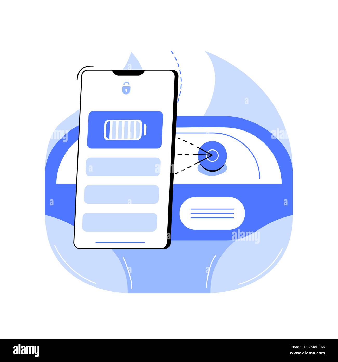 Remote learning isolated cartoon vector illustrations. Teacher giving ...