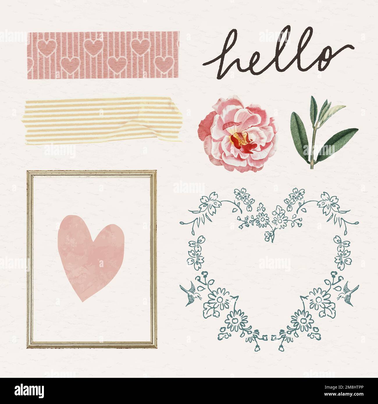 Ever green design Stock Vector Images - Alamy