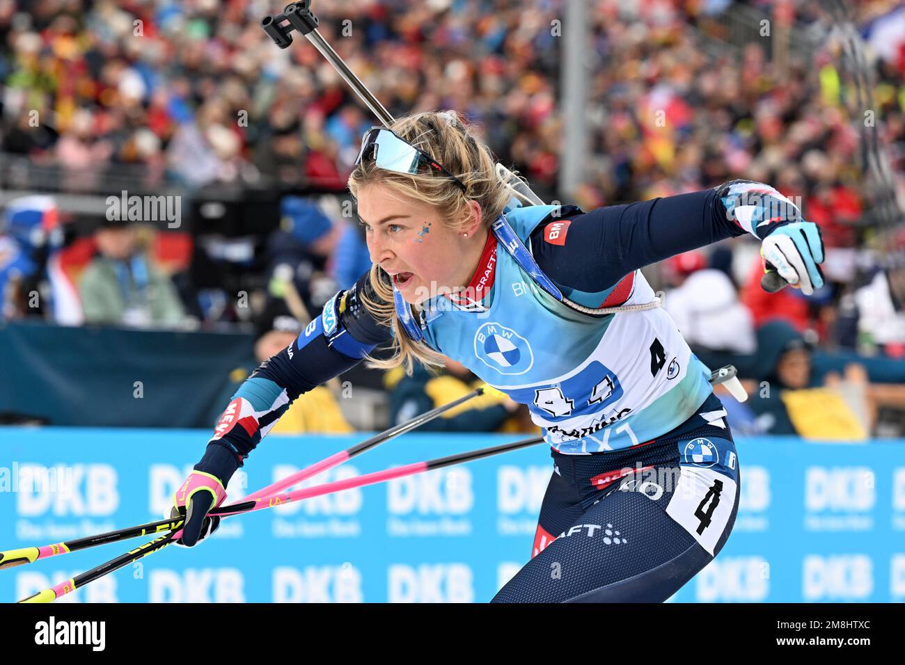 Ruhpolding, Germany. 14th Jan, 2023. Biathlon: World Cup, relay 4 x 6 ...