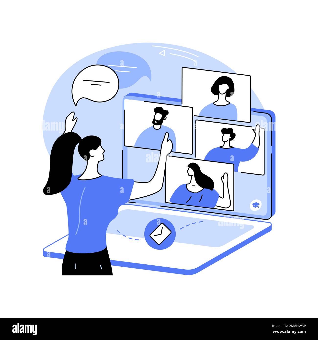 Fellow students Stock Vector Images - Alamy