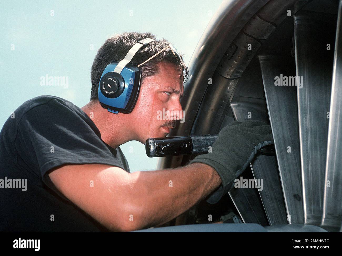 STAFF SGT. Mark Weber is part of the maintenance team which pamper ...