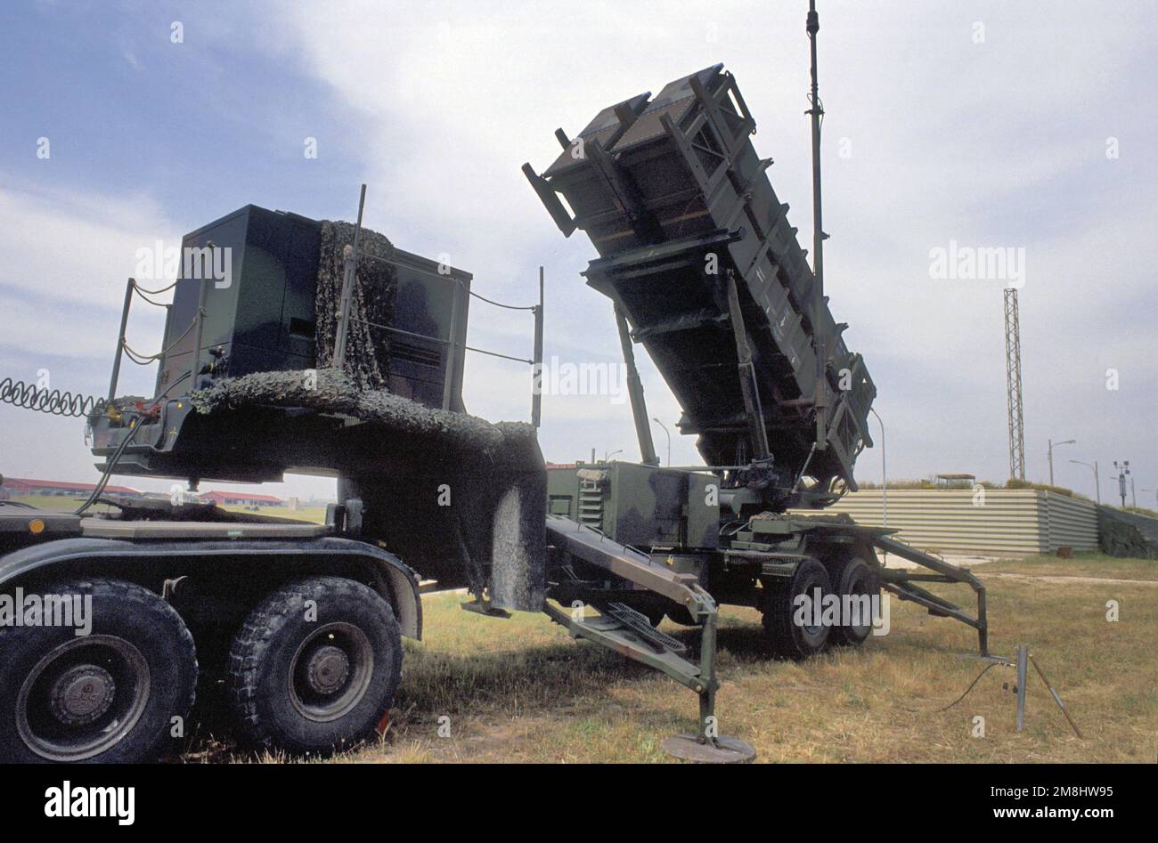 Dutch Army Patriot anti-aircraft missile batteries deployed in southern ...