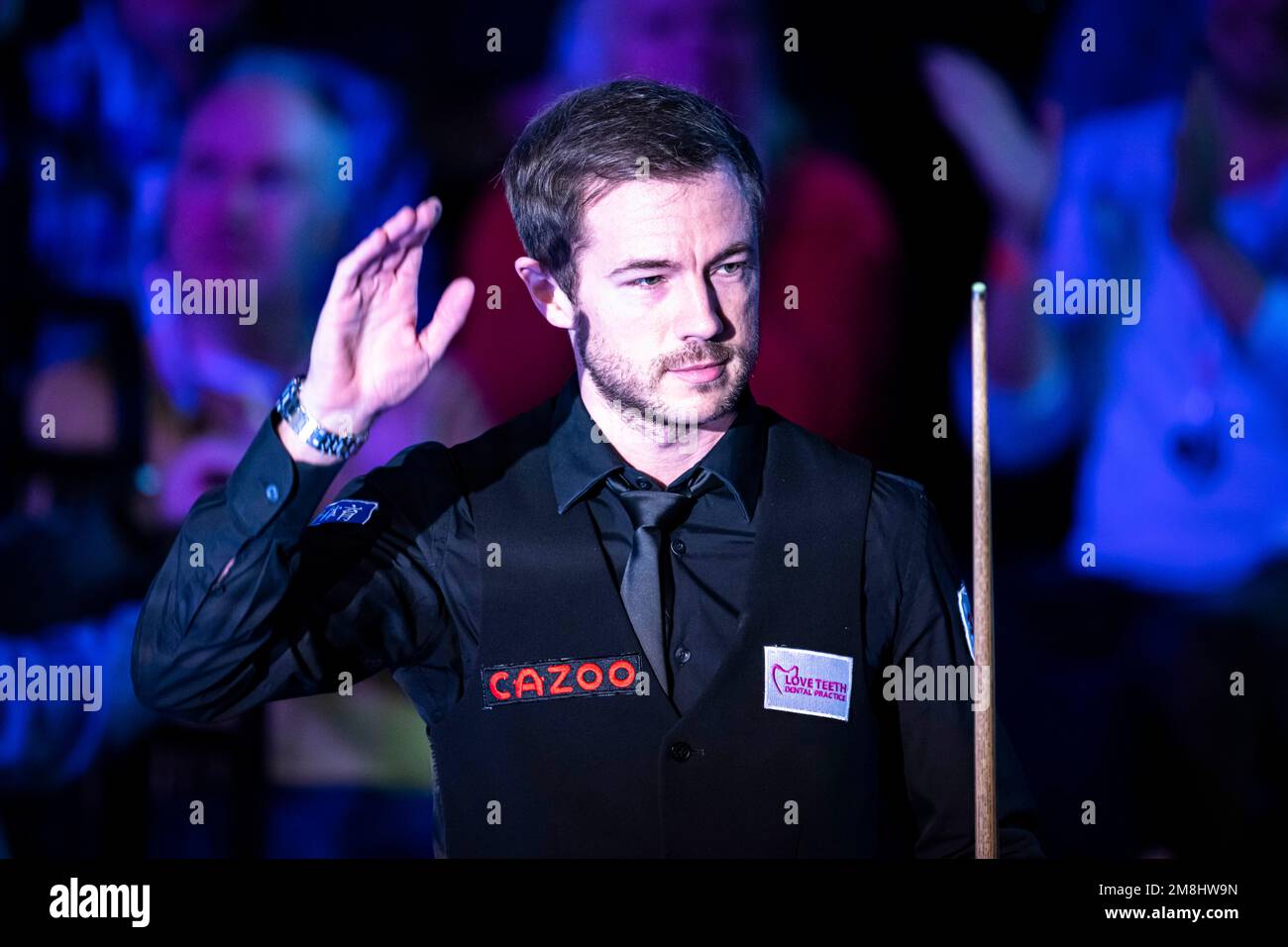London, UK. 14th Jan, 2023. Mark Williams v Jack Lisowski in Semi ...