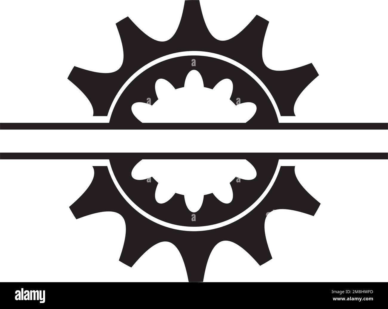 Gear Logo Template vector icon illustration design Stock Vector Image ...