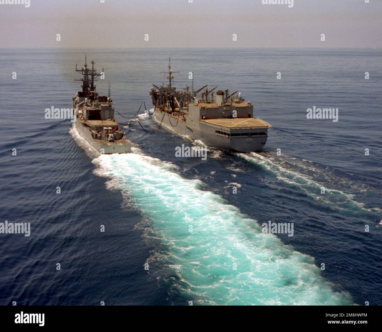 A port quarter view of the destroyer USS PAUL F. FOSTER (DD-964 ...