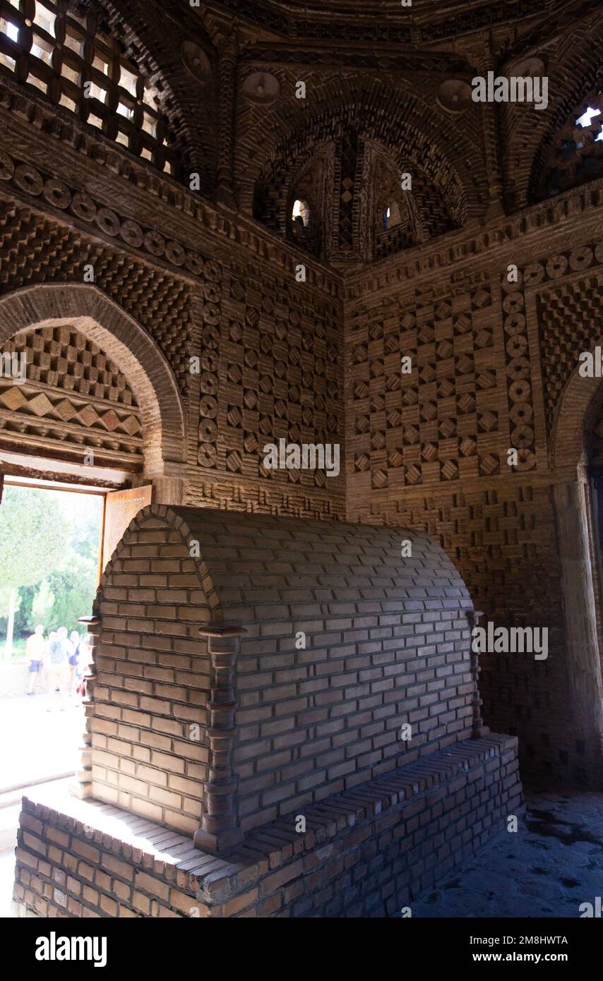 Tomb, Ismail Samani Mausoleum, Buhkara, Uzbekistan Stock Photo - Alamy