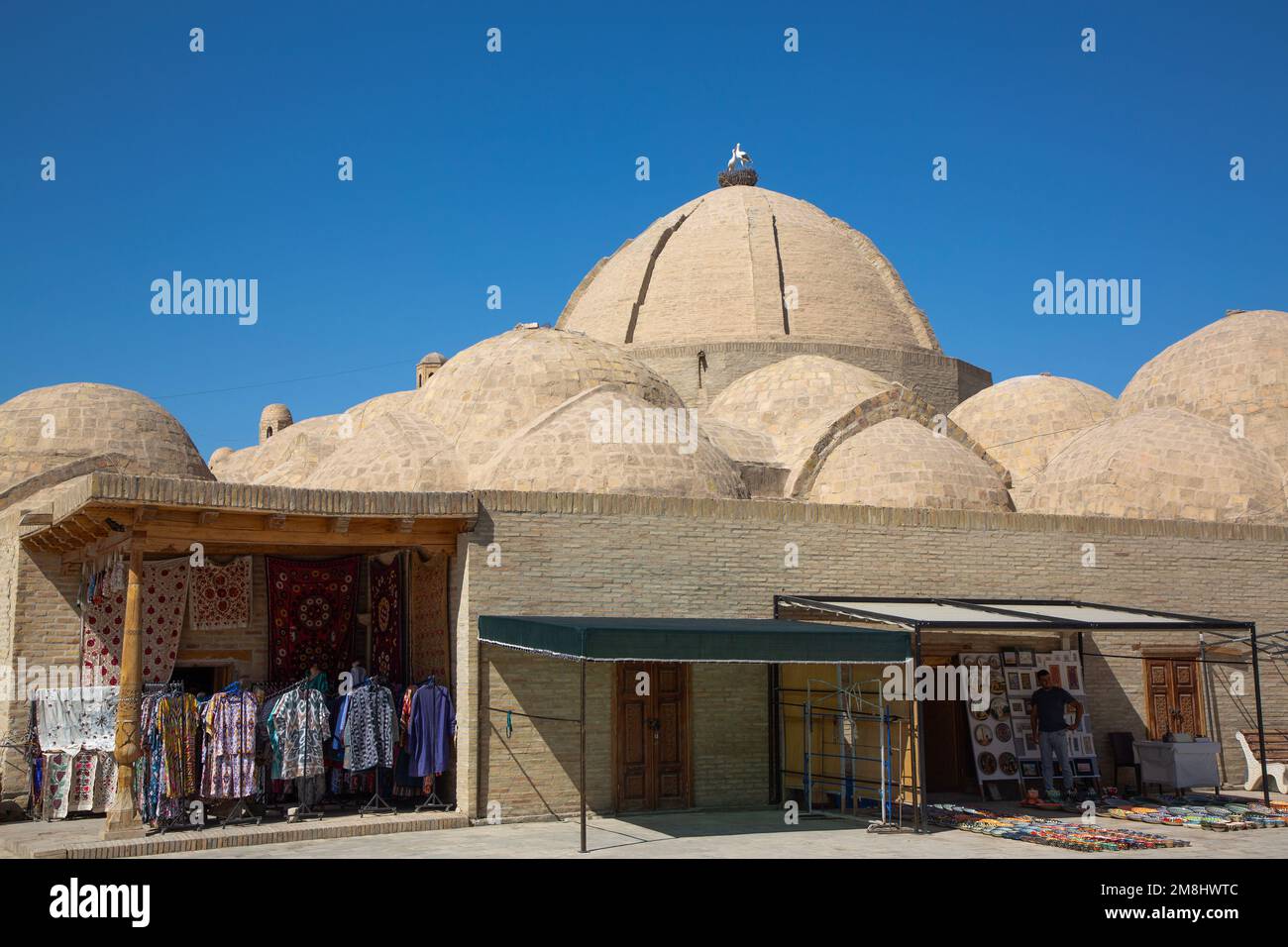 Toqi Zargaron (Trading Dome), Buhkara, Uzbekistan Stock Photo - Alamy