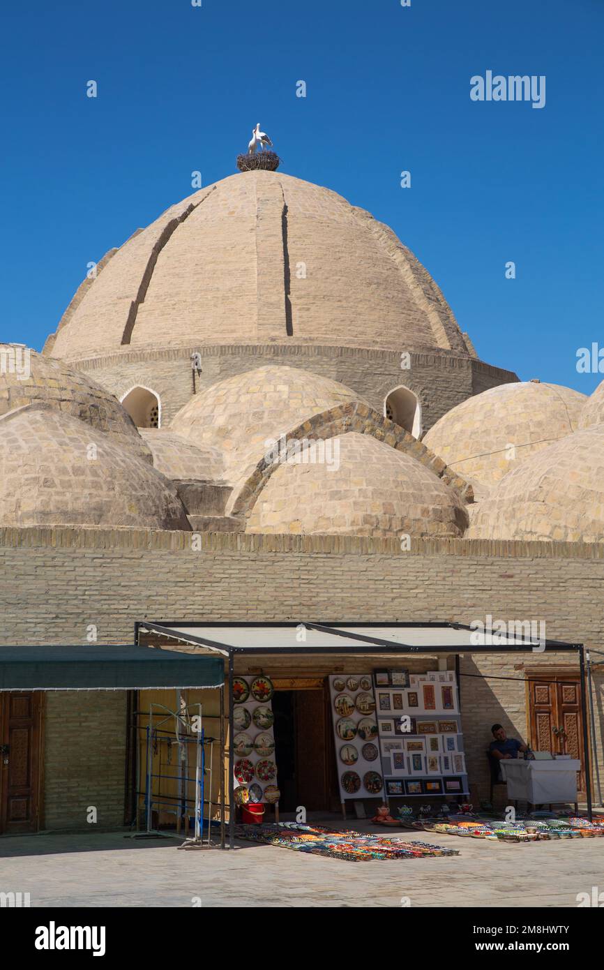 Toqi Zargaron (Trading Dome), Buhkara, Uzbekistan Stock Photo - Alamy