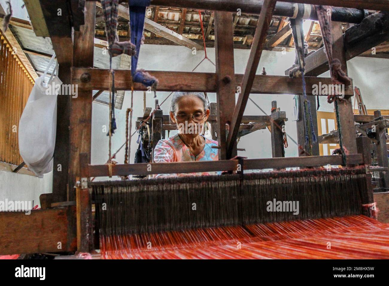 Lurik weaving hi-res stock photography and images - Alamy