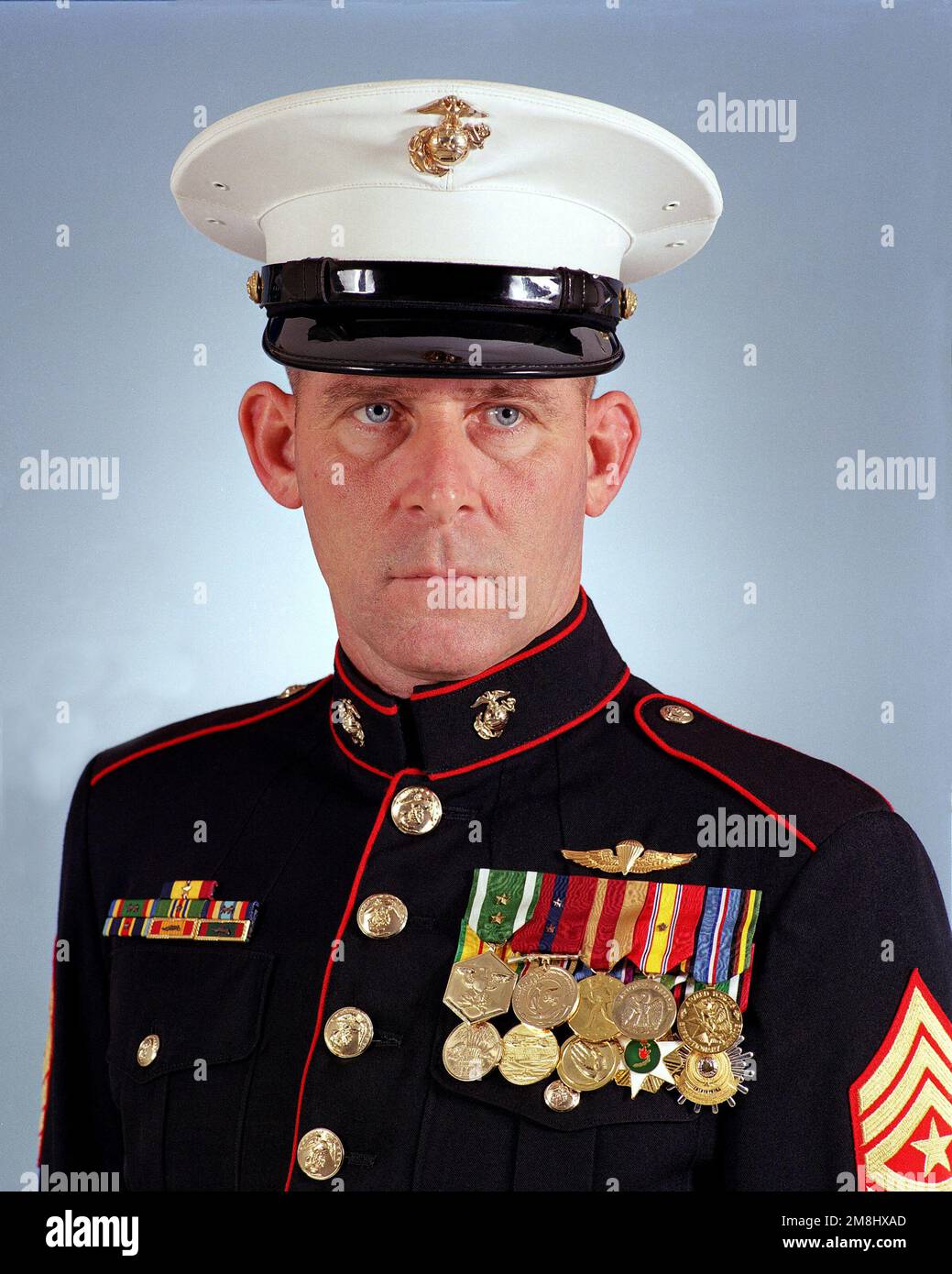Portrait of Sergeant Major Frank (covered). Country: Unknown Stock ...
