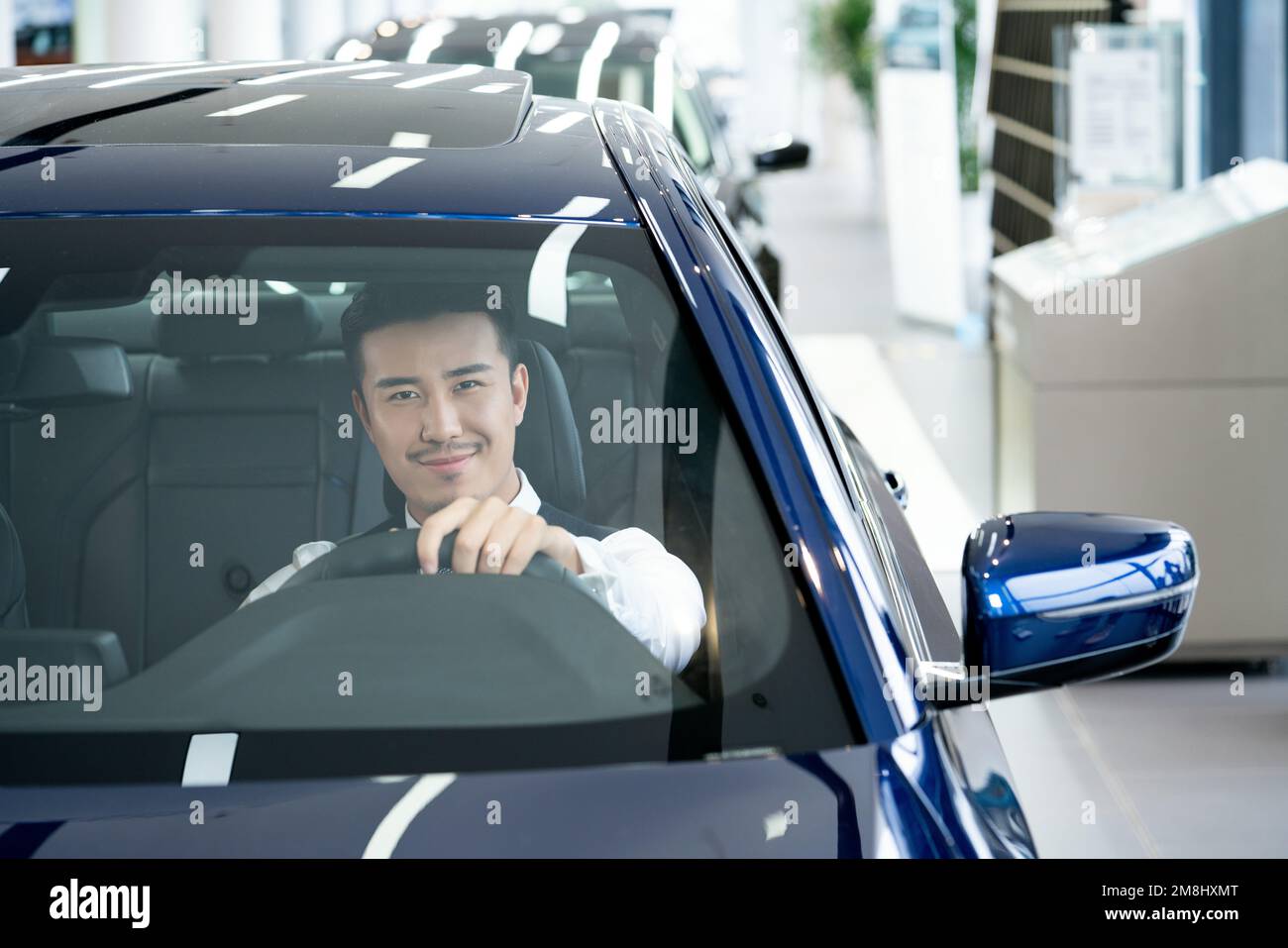 Business men driving Stock Photo - Alamy