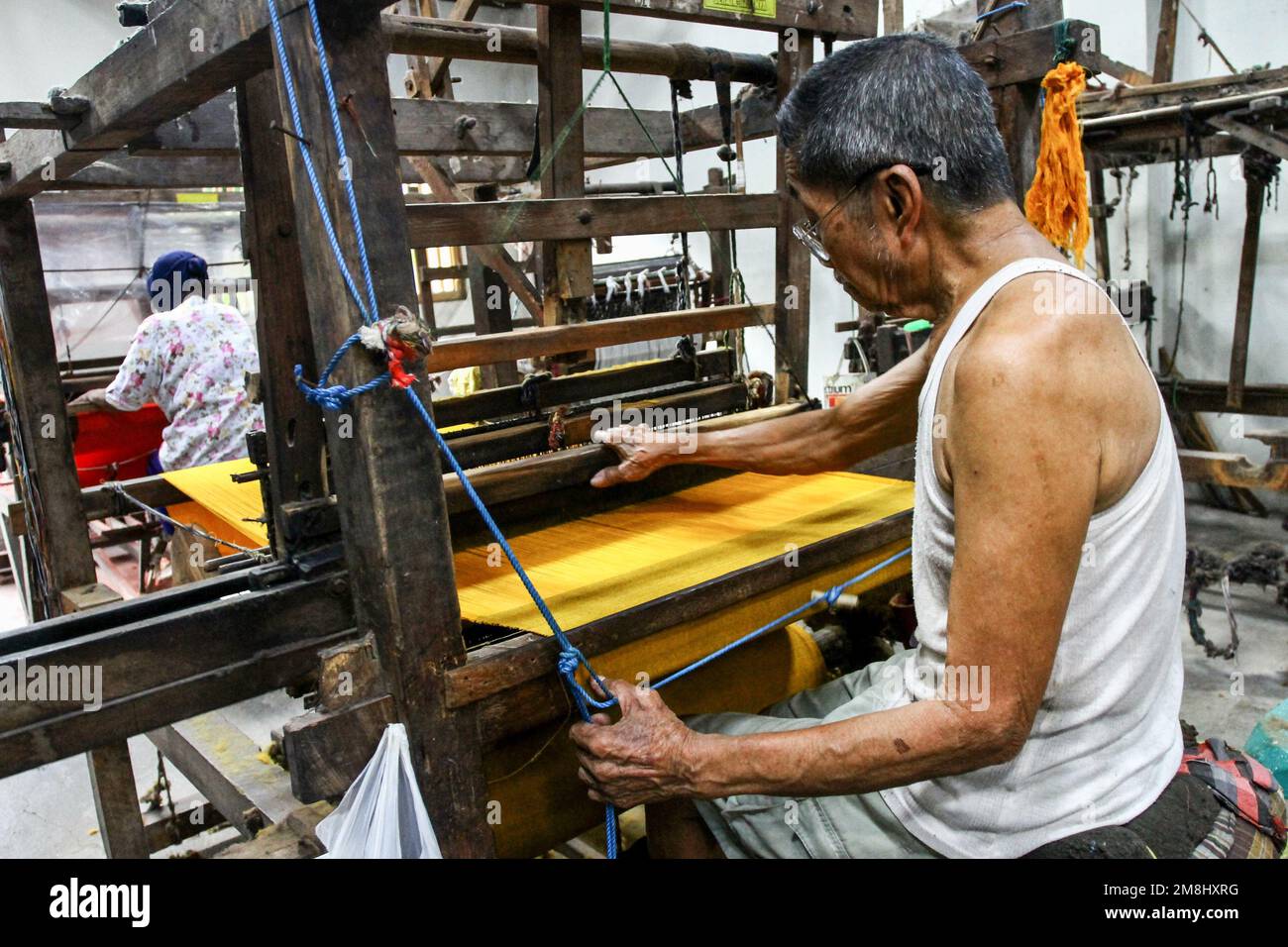 Lurik weaving hi-res stock photography and images - Alamy