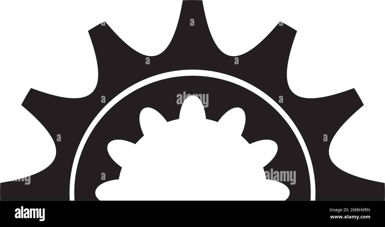 Gear Logo Template vector icon illustration design Stock Vector Image ...