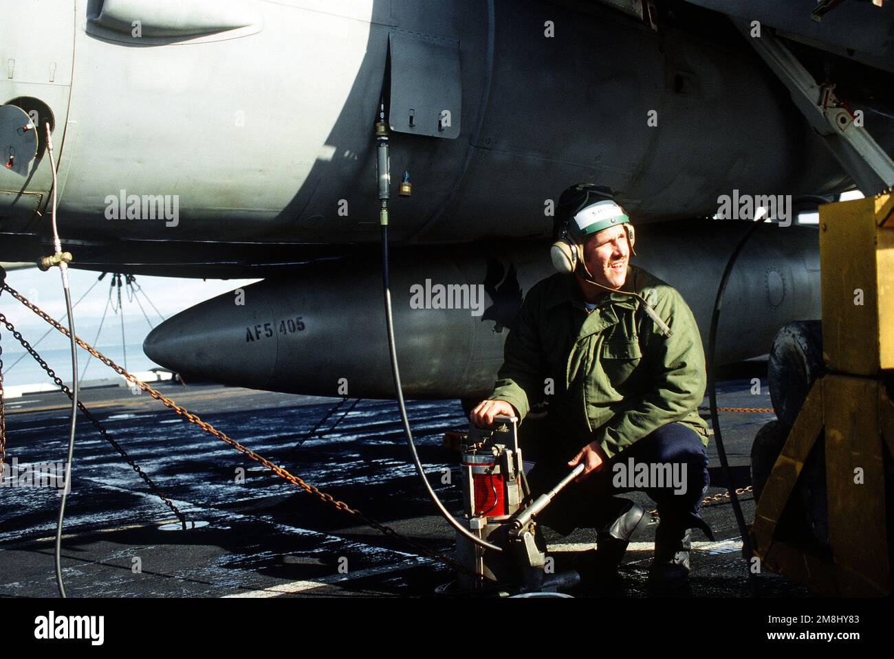 Aviation Structural Mechanic H (Hydraulics) Second Class (AMH-2) James ...