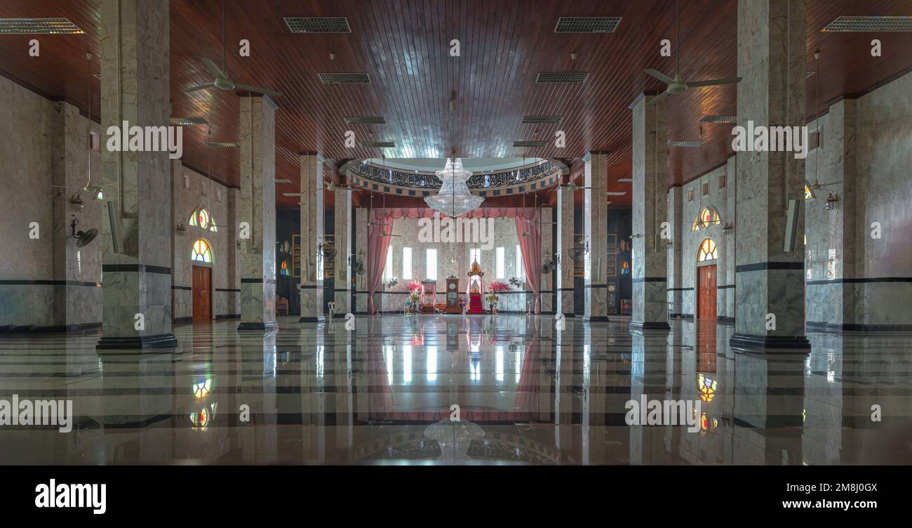Bangkok, Thailand - 05 Jan, 2022 - Beautiful architecture design inside ...