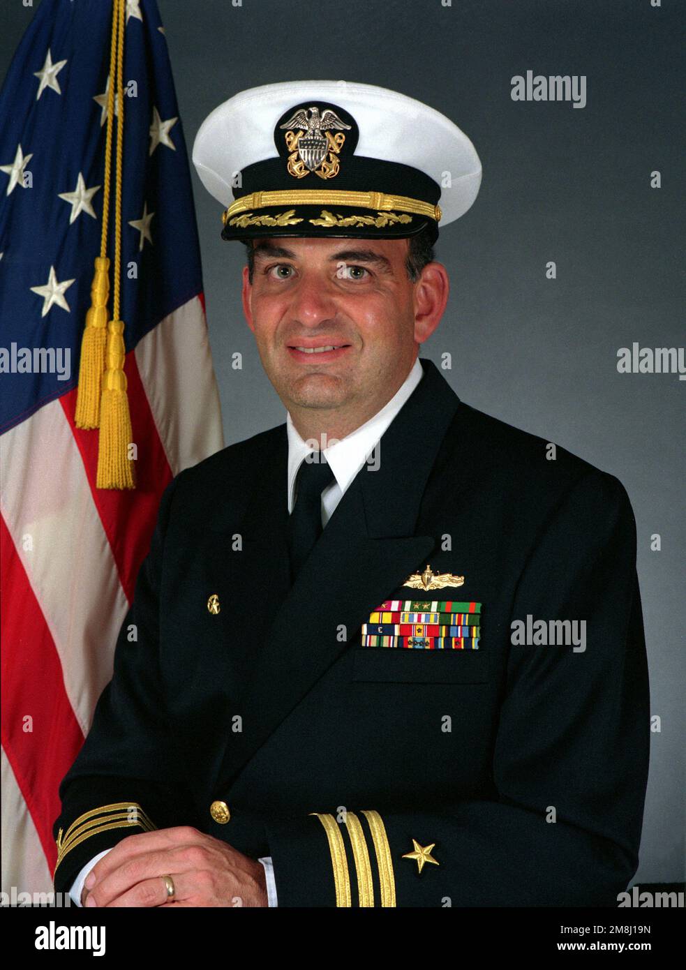 Commander Robert E. Johnson, USN (covered). Country: Unknown Stock ...