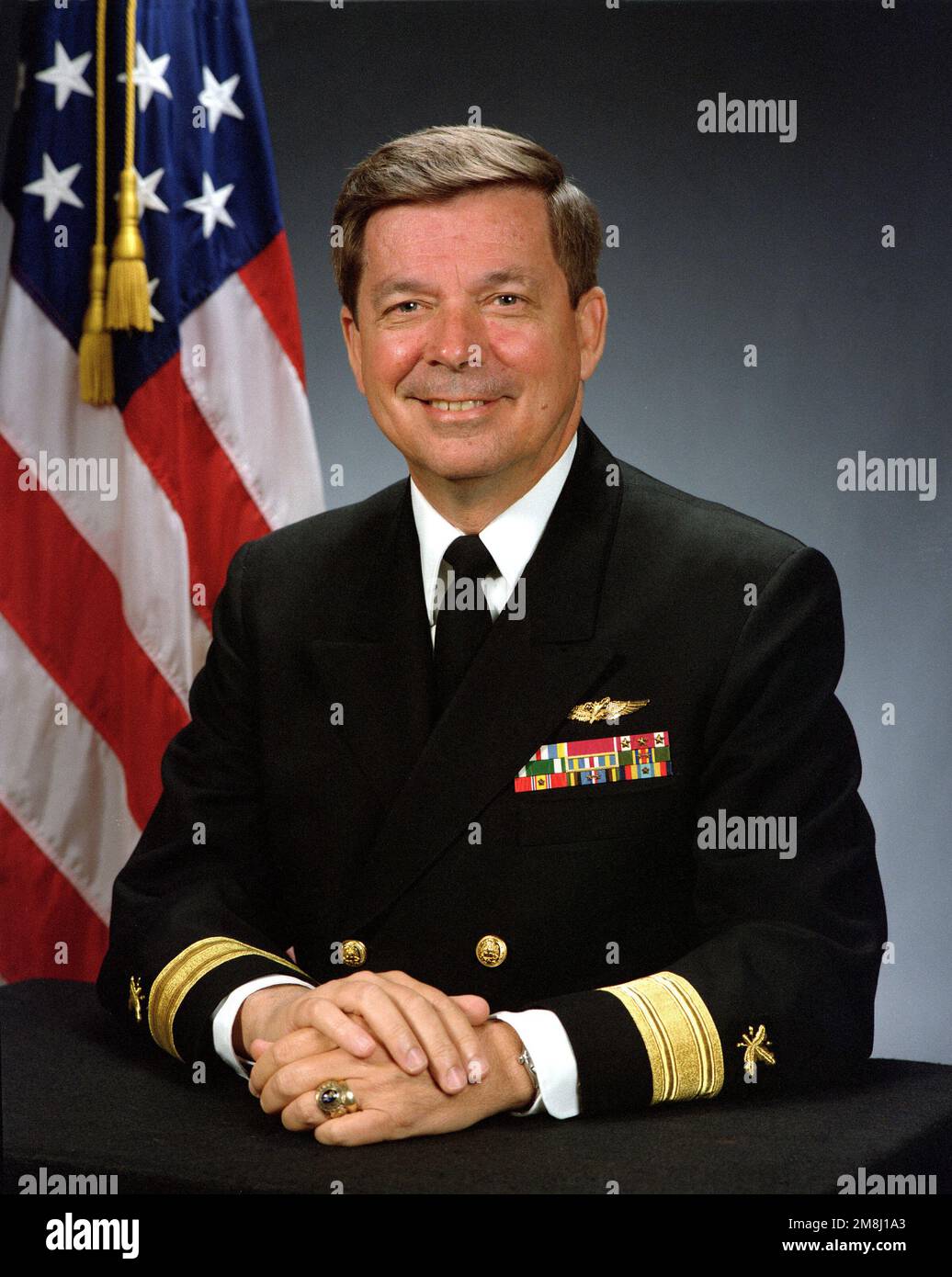 Rear Adm. (lower half) Donald E. Hickman, USN (uncovered). Country ...